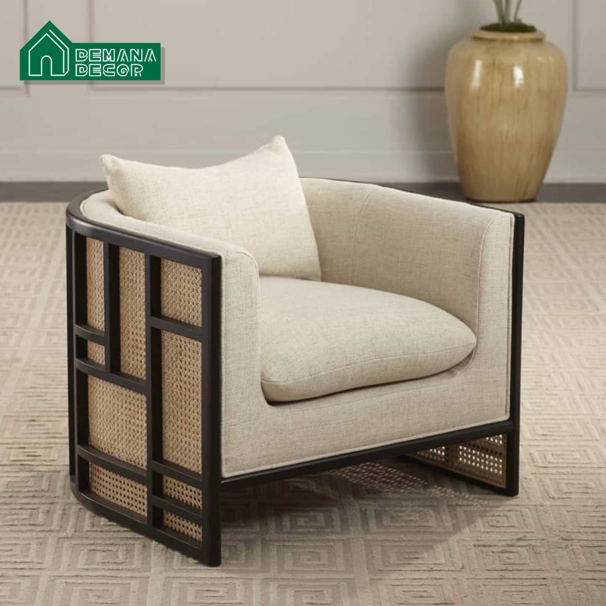 مبل تک نفره مدل 2 – گالری مبلمان دمان دکور